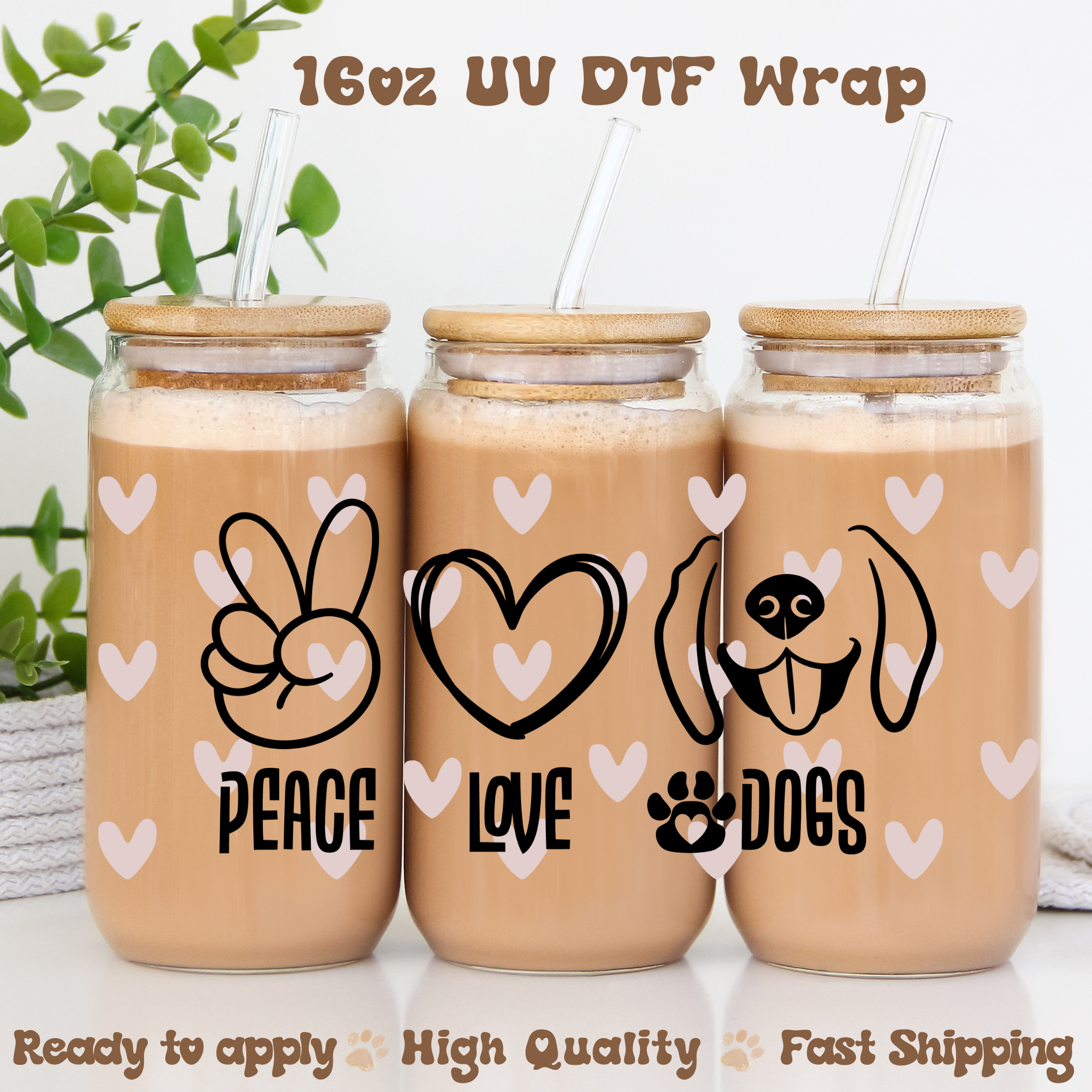 UV DTF 16oz Wraps – Chloe Transfers
